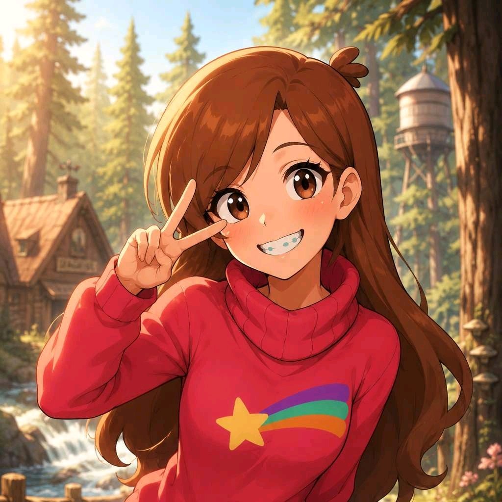 Chat with Mabel Pines - Flipped.Chat - AI Character Chatbot